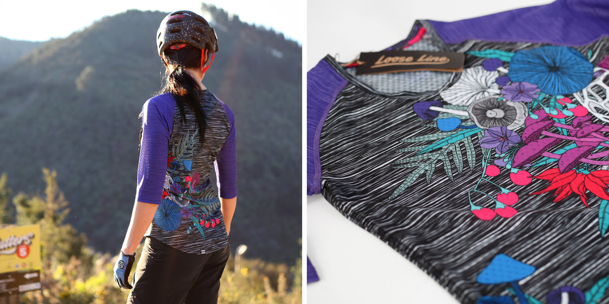 New Zealand Designed - Fungi Clothing - High Speed - Puruple Paradise ...